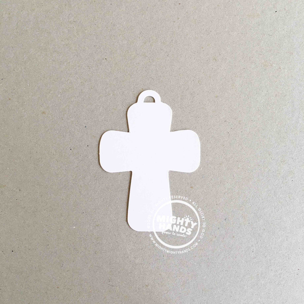 White Cross Gift Tags / Bookmarks (20pcs) – Mighty Hands